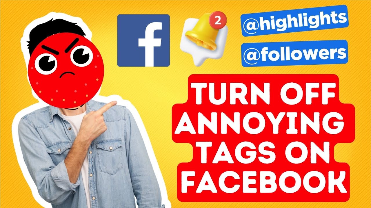 Turn off Followers and Highlights tag on Facebook - YouTube