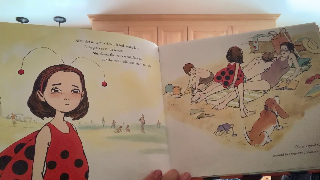 Mrs. Sullivan reading “Lady Bug Girl At The Beach” by: David Soman ...