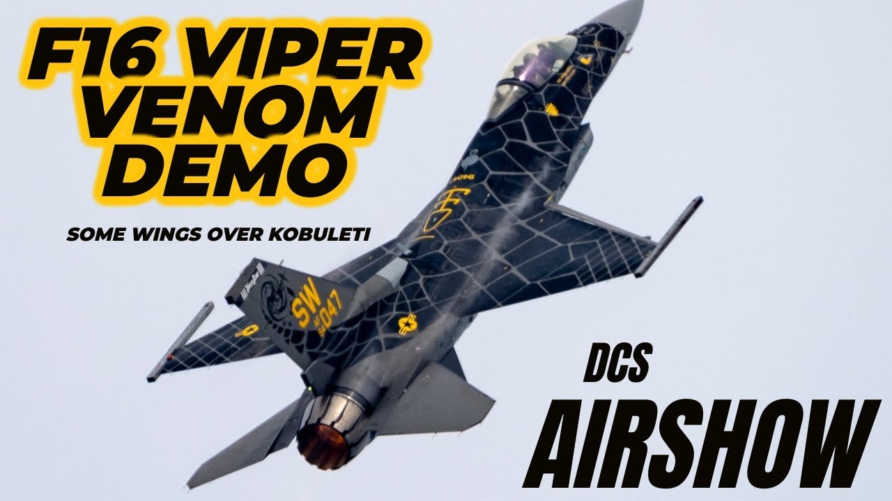 F16 Viper VENOM Demo - Some Wings Over Kobuleti - YouTube