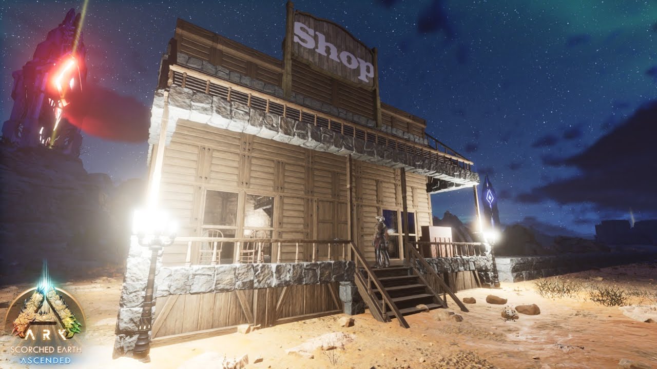 Building My Shop | ARK Scorched Earth EP 13 - YouTube