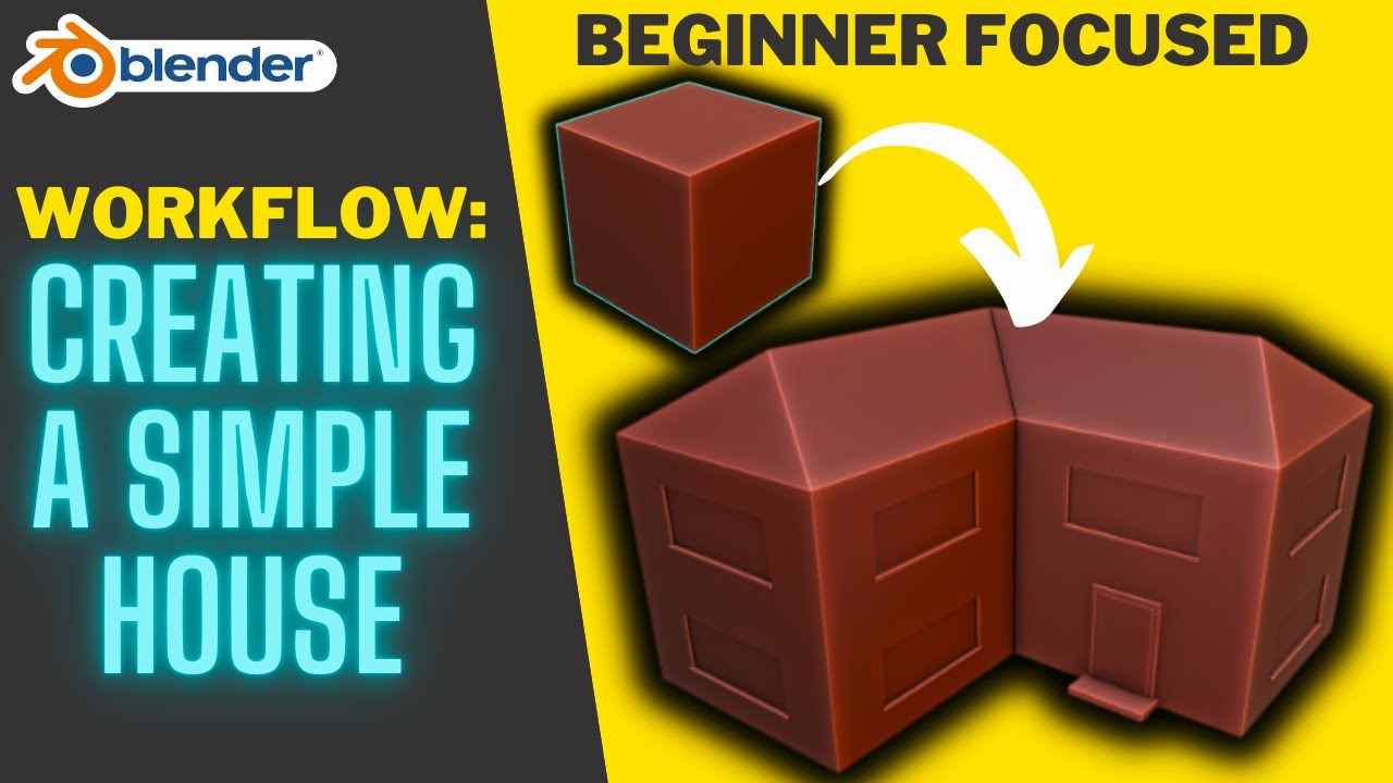 Creating a Simple House in Blender - Getting Blender Tricks and ...