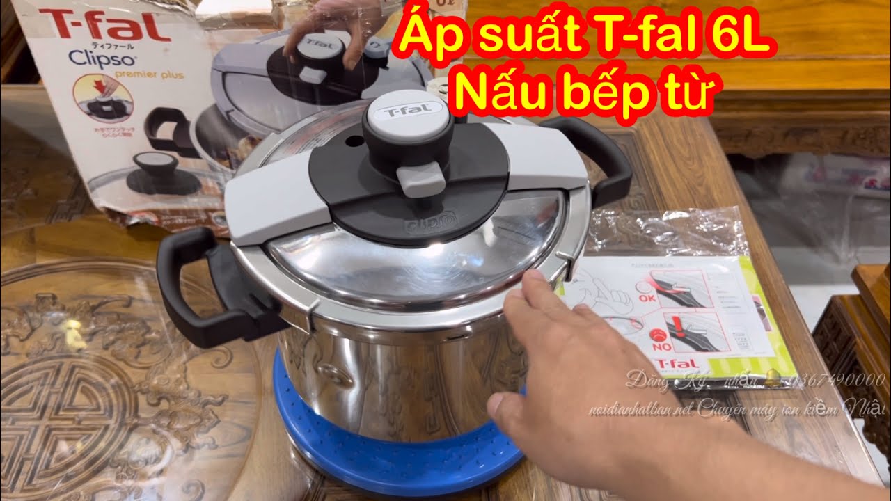 Giới thiệu - Báo giá nồi áp suất T-Fal 6L. Made in Pháp 😎 - YouTube