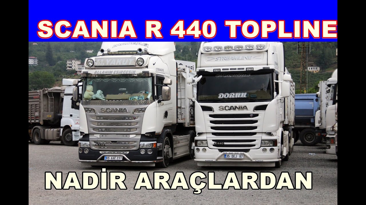 2014 MODEL SCANIA STREAMLINE / TOPLINE R440 / TIR TANITIM - YouTube