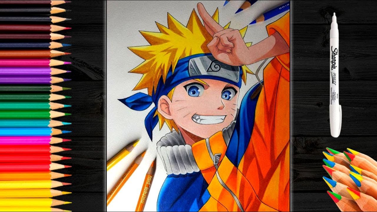 How To Draw Naruto | Step By Step Tutorial | Anime Drawing ...