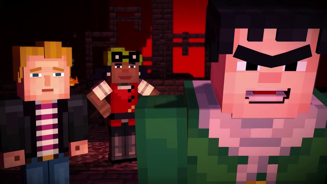 Minecraft Story Mode #5 (Season 1 Episode 1)- Axel the Mean Magnet ...