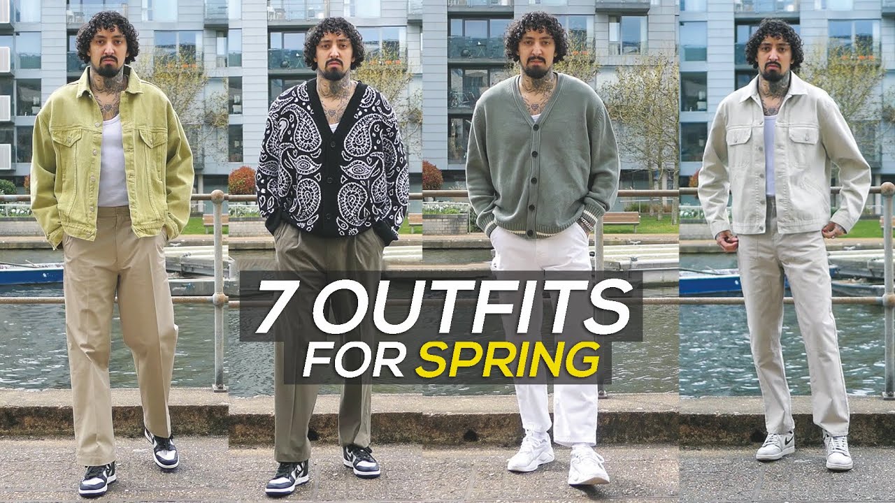 7 SPRING OUFIT IDEAS | STREETWEAR LOOKBOOK 2021 - YouTube