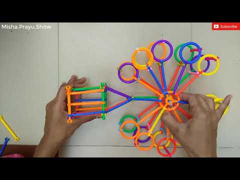 Colorful Plastic Educational Stick Assembly Blocks | Learning Activity ...