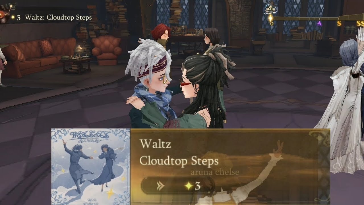 Waltz: Cloudtop Steps / Hogwarts Dance Club,,, #hogwarts #magicawakened ...