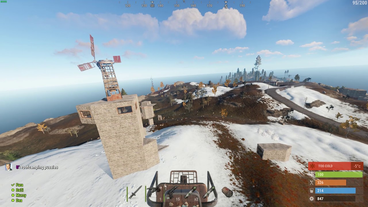 Rust helipad - YouTube