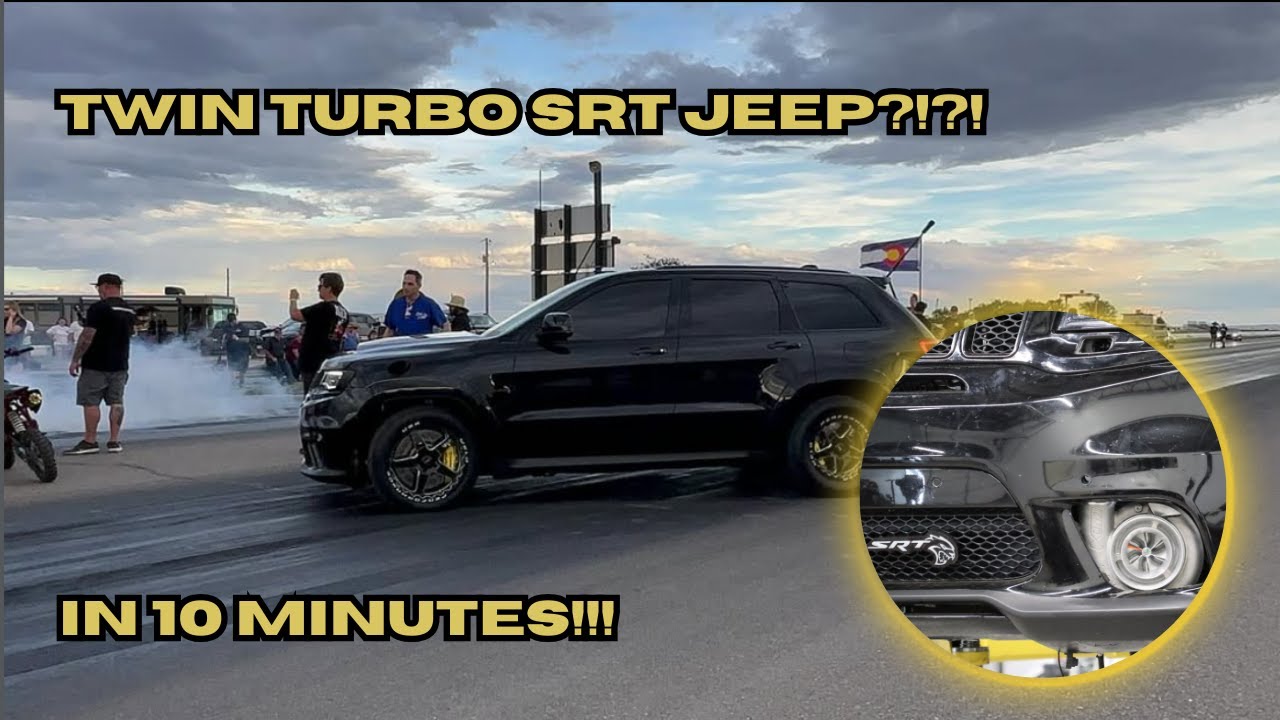 Twin Turbo Jeep Track Hawk build in 10 Minutes - YouTube