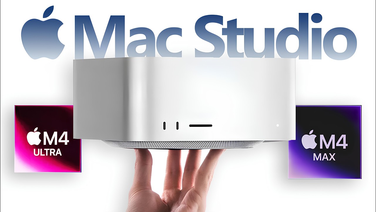 Apple's (M4 ULTRA) Mac Studio - THIS IS POWERFUL! - YouTube
