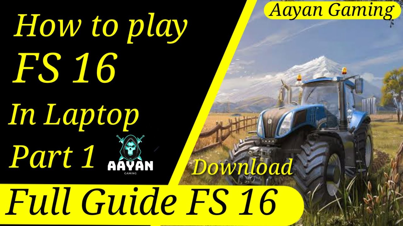 How to Play Farming Simulator 16 in PC | Farming Simulator 16 Gameplay ...