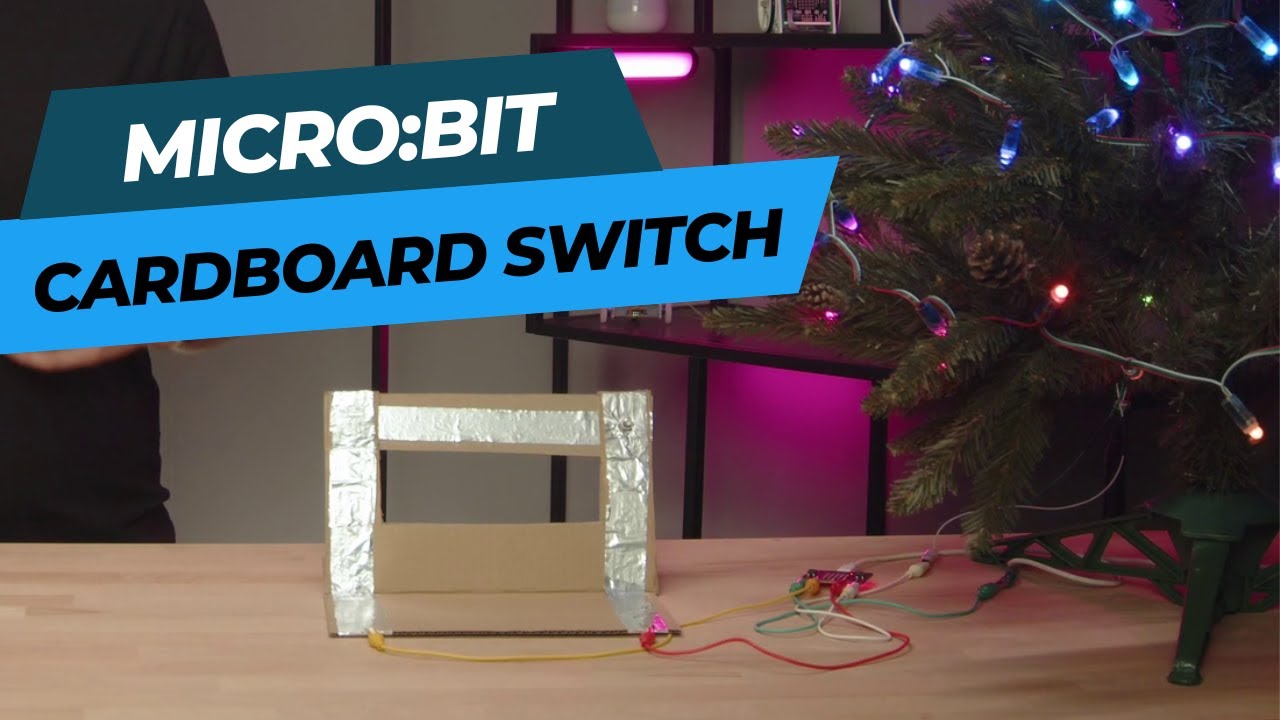 How to Make a Big Switch Out of Cardboard and Aluminum Foil (BBC Micro ...