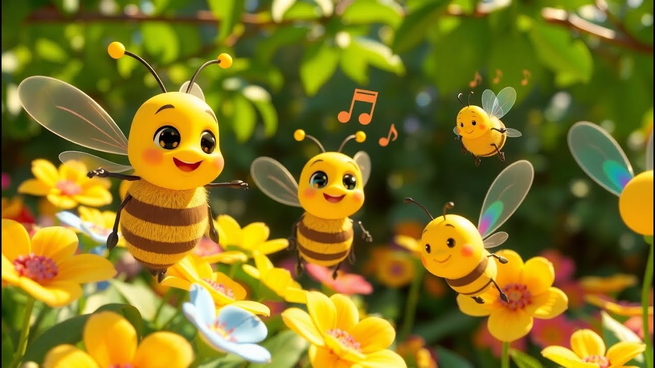 The Giggle Garden Where Singing Flowers Bloom | Fun Nature Rhyme for ...
