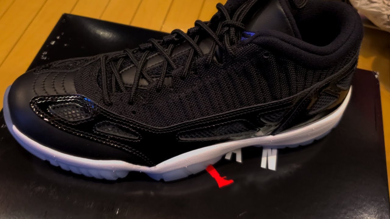 Air Jordan XI Low IE Space Jam First Look - YouTube
