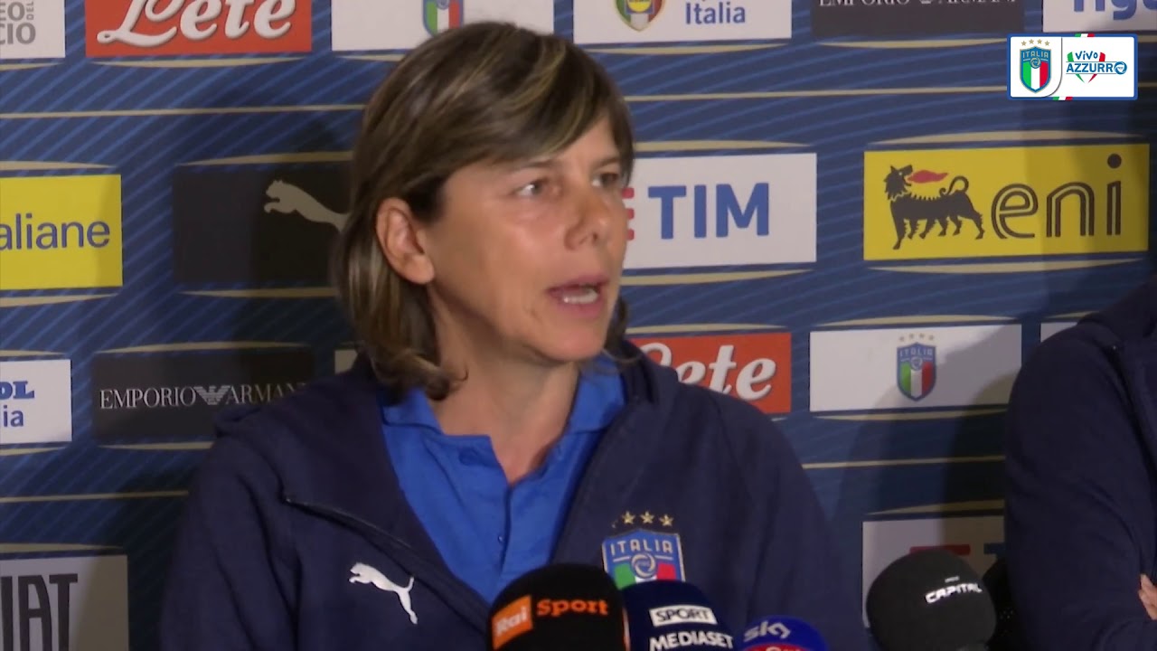 Mondiali femminili Francia 2019 : la CT Milena Bertolini in conferenza ...