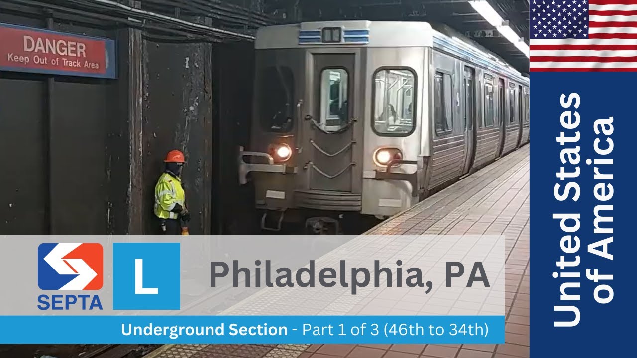 SEPTA Metro, Philadelphia, PA: L / Market-Frankford Line. Underground ...