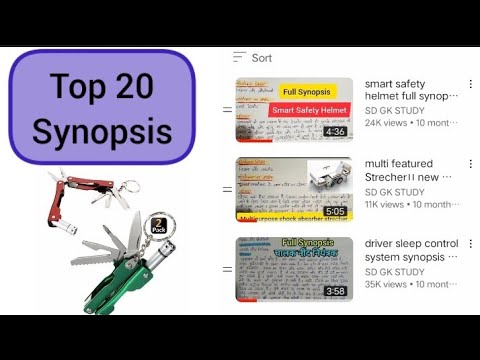 Best 20 synopsis for 2023 ।। science inspire award manak 2023।। new ...
