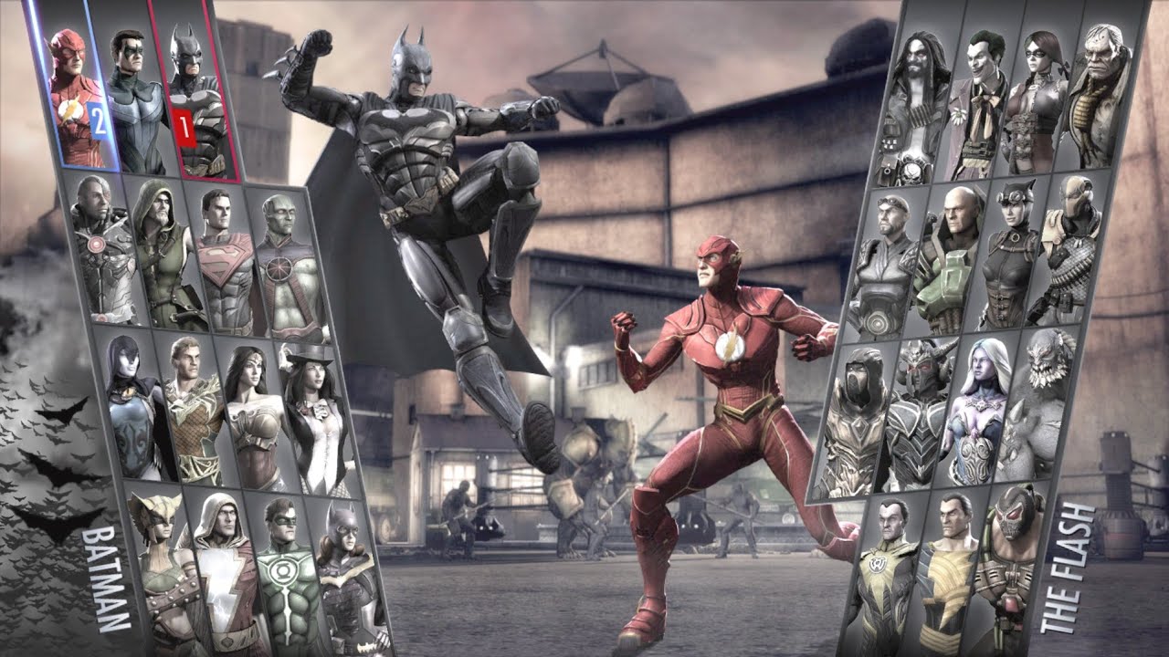 Batman Vs The Flash | Injustice: Gods Among Us | Ps5 Gameplay - YouTube