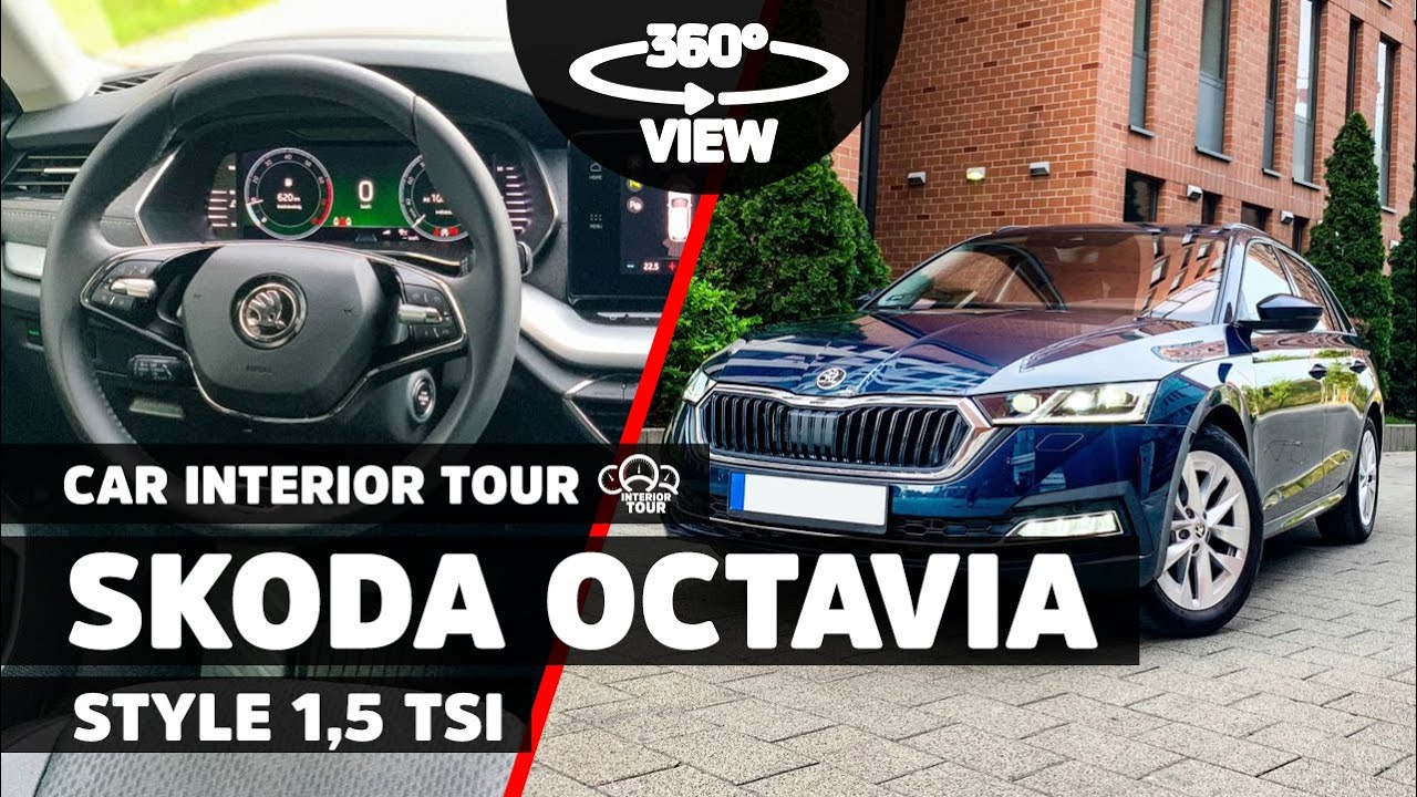 Skoda Octavia Style - 2020 interior 360° view - YouTube