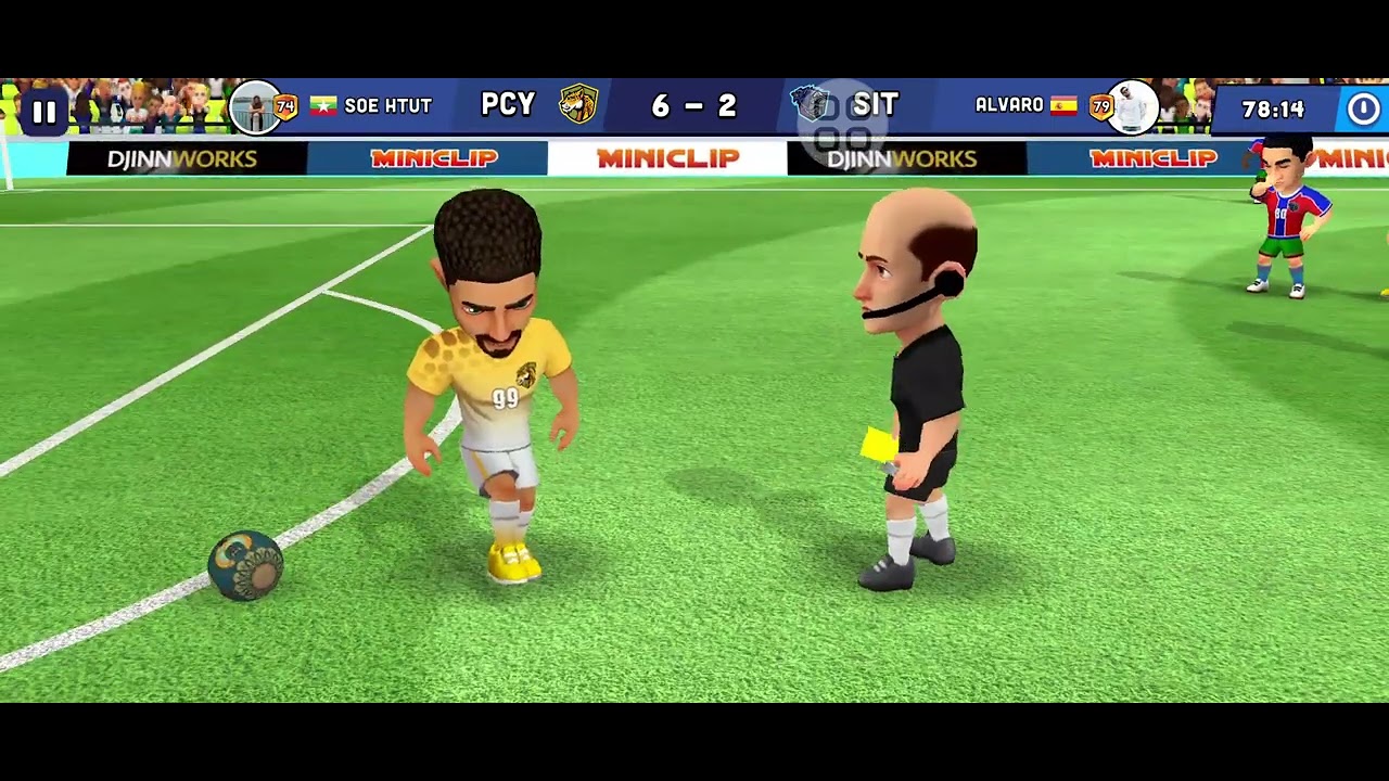 Mini Football Gameplay #92 Victory Cup - YouTube