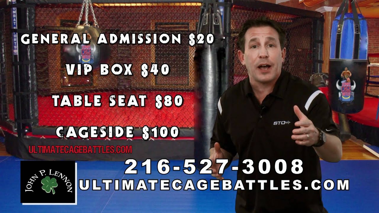 Dan Bobish Ultimate Cage Battles-Stars and Stripes Commercial - YouTube