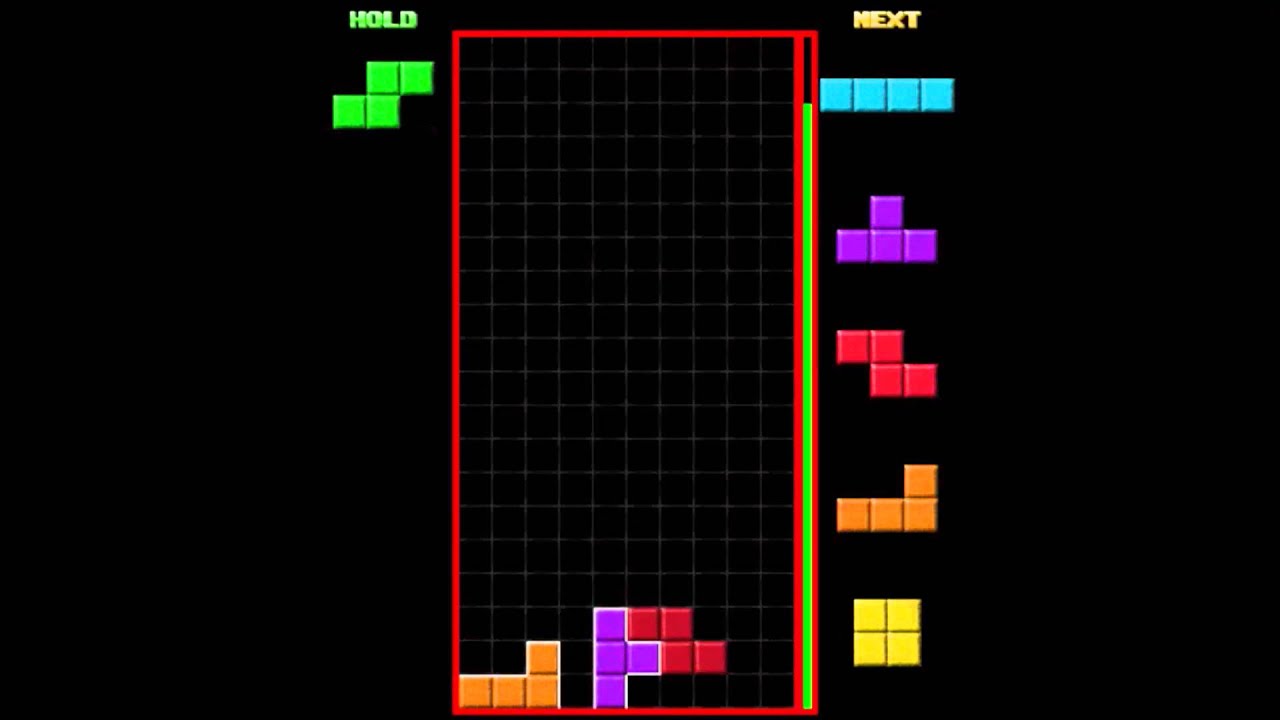 Tetris - TRIPLE Perfect Clear - 1 Example - YouTube