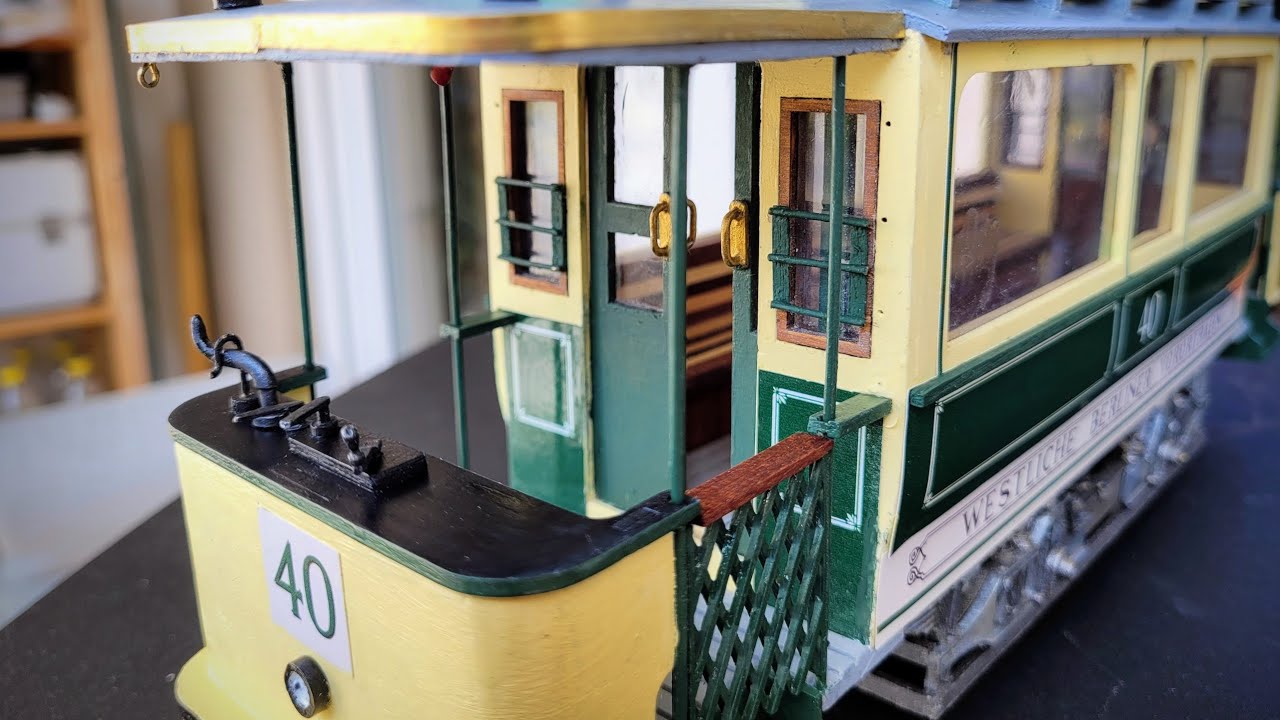 Building the Occre Berlin tram - Scale model #scalemodel #scalemodelkit ...
