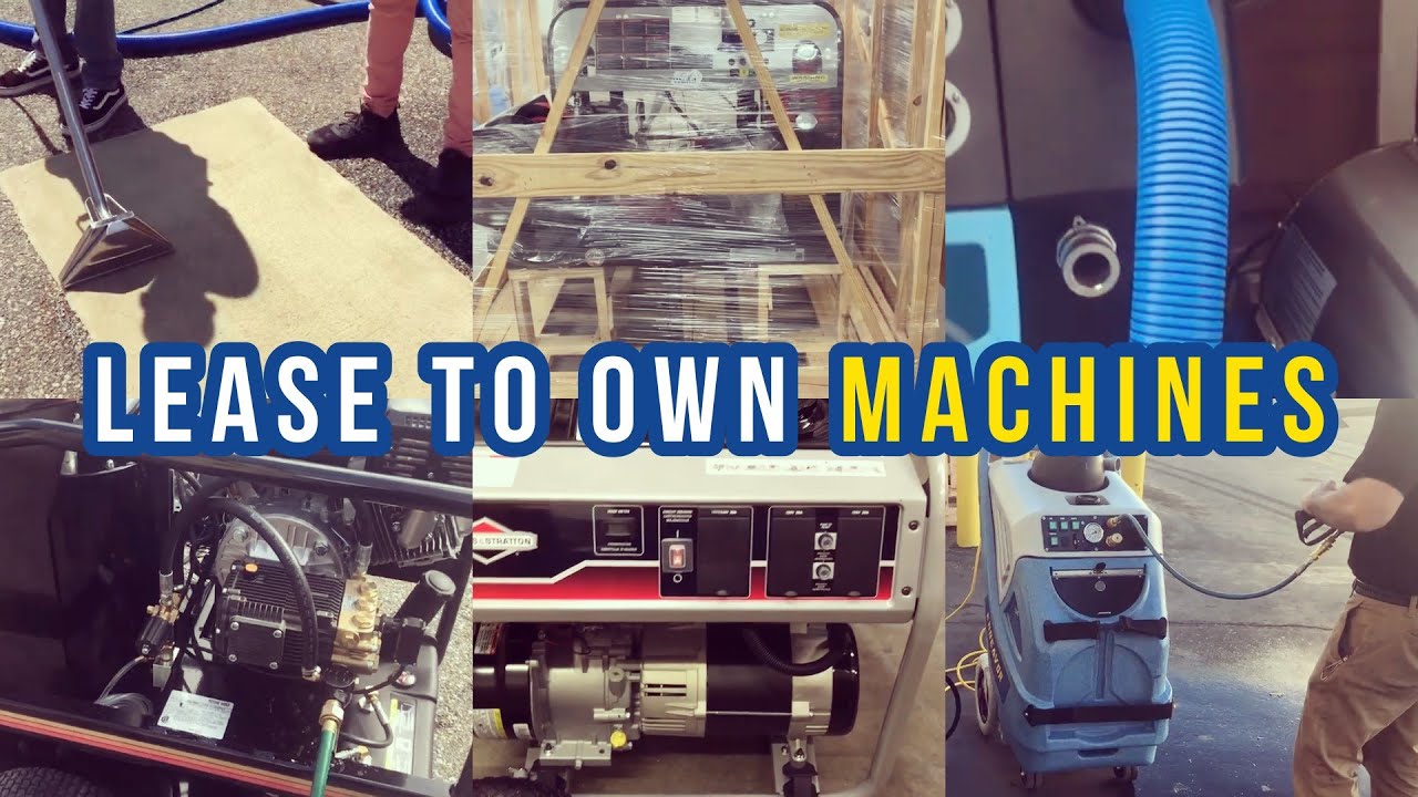 Lease To Own Machines - YouTube