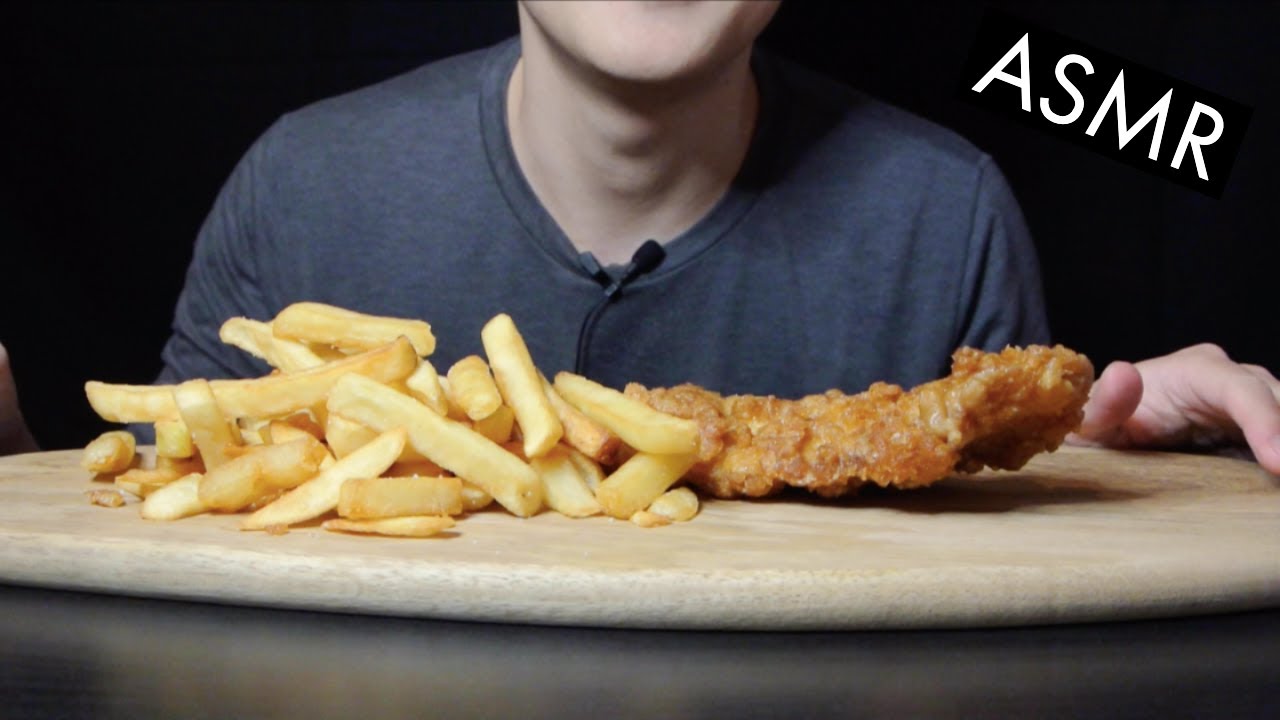 [ASMR] FISH AND CHIPS #2 | EATING SOUNDS | (No Talking) - YouTube