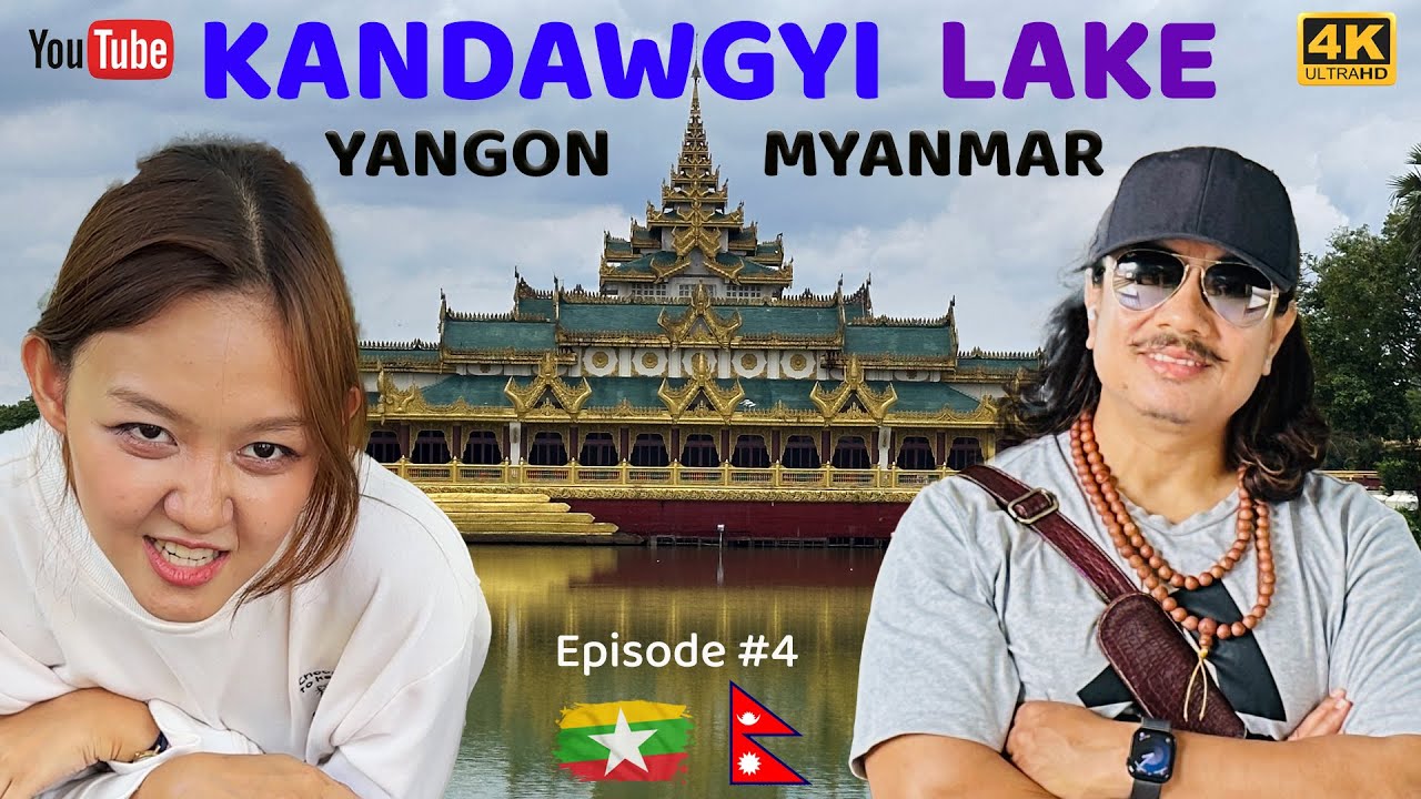 || KANDAWGYI LAKE || lovely, breathtaking and beautiful and iconic landmark Place in Yangon ...