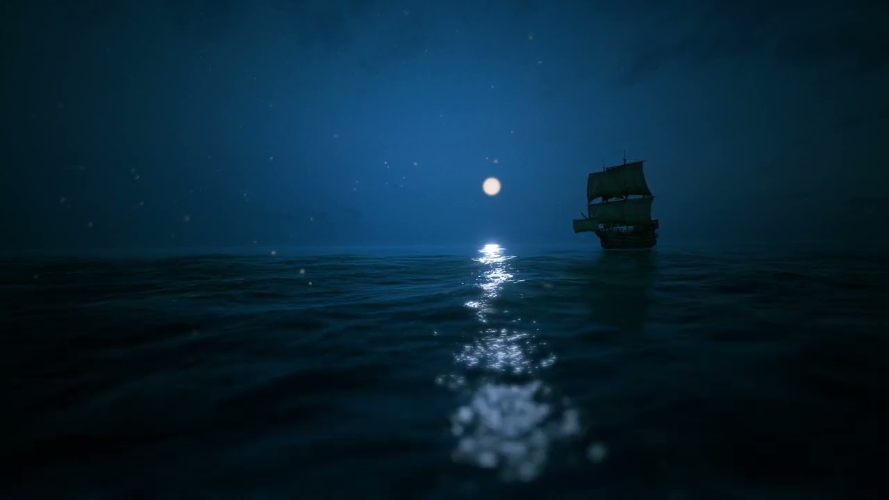 Sailing Ship Ambience And Calm Ocean Voyage - Yelkenli Gemi Ambiyansı ...