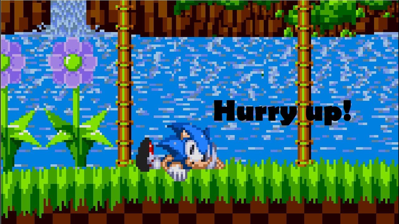 Sonic Idle Animation Test - YouTube