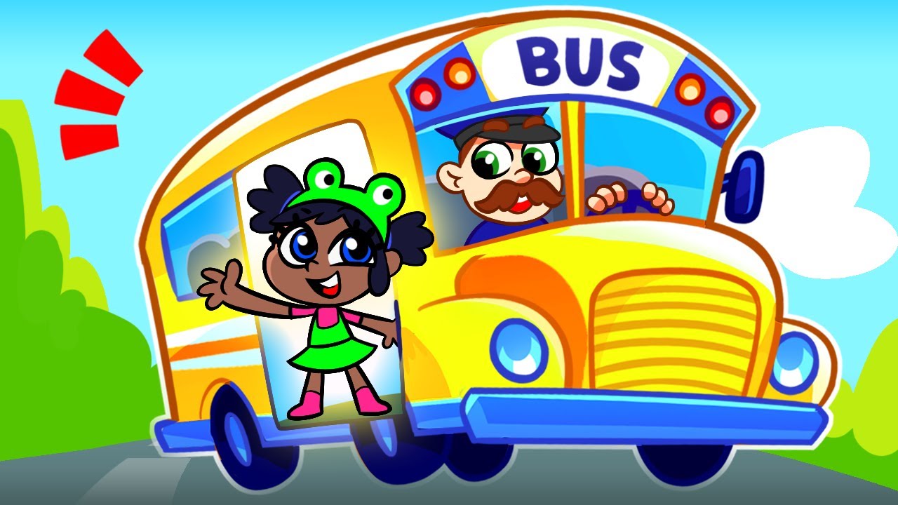 The Wheels on The Bus 🚌 || Cartoon for Kids by Baby Club - YouTube