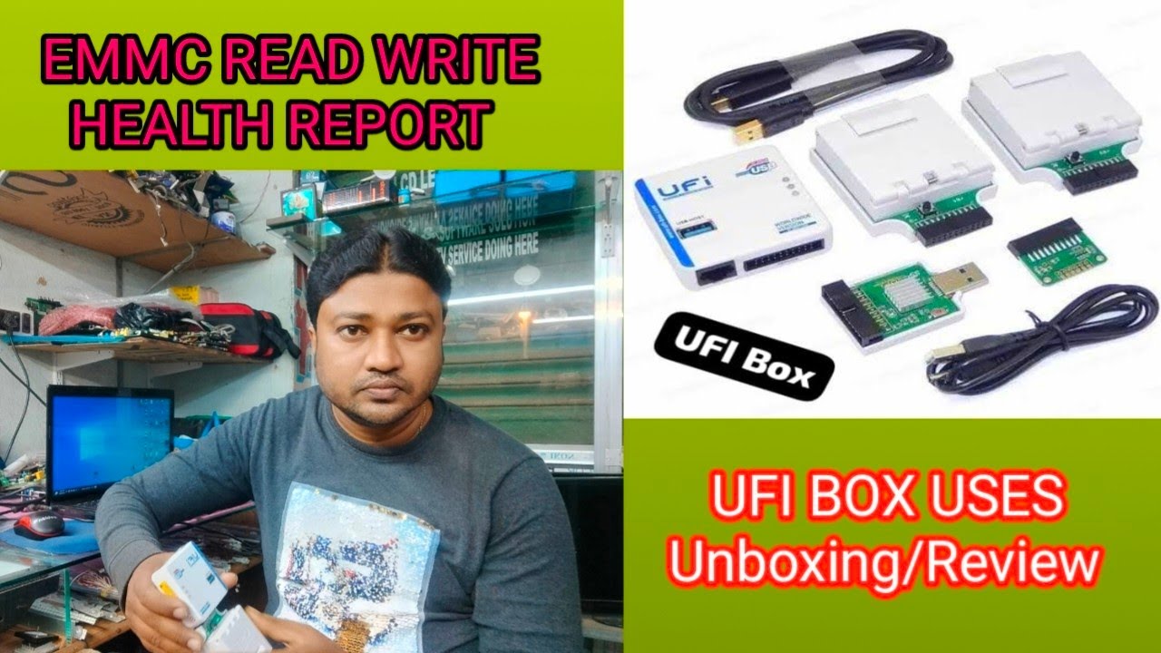How To Use UFI BOX| Unboxing! Review|UFI box से emmc कैसे read & write ...
