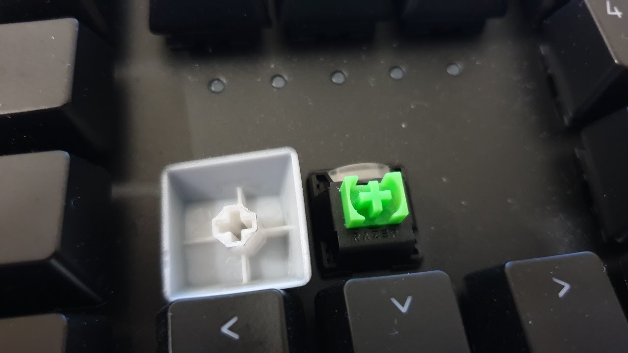 Razer Black Widow Elite Typing Sound (Razer Green Switch) - YouTube