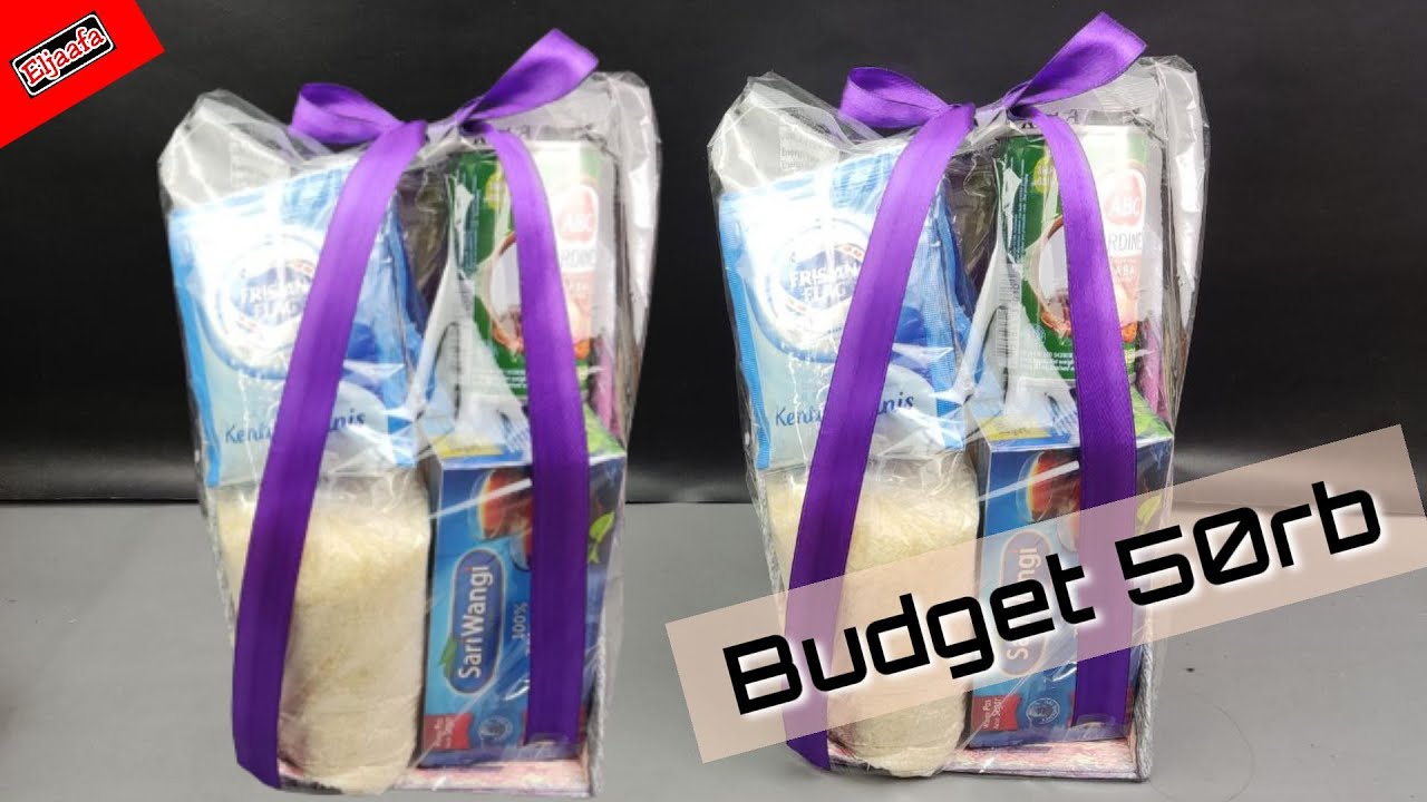 Parcel Sembako Budget 50 ribu yang mudah | Bingkisan Lebaran dari ...