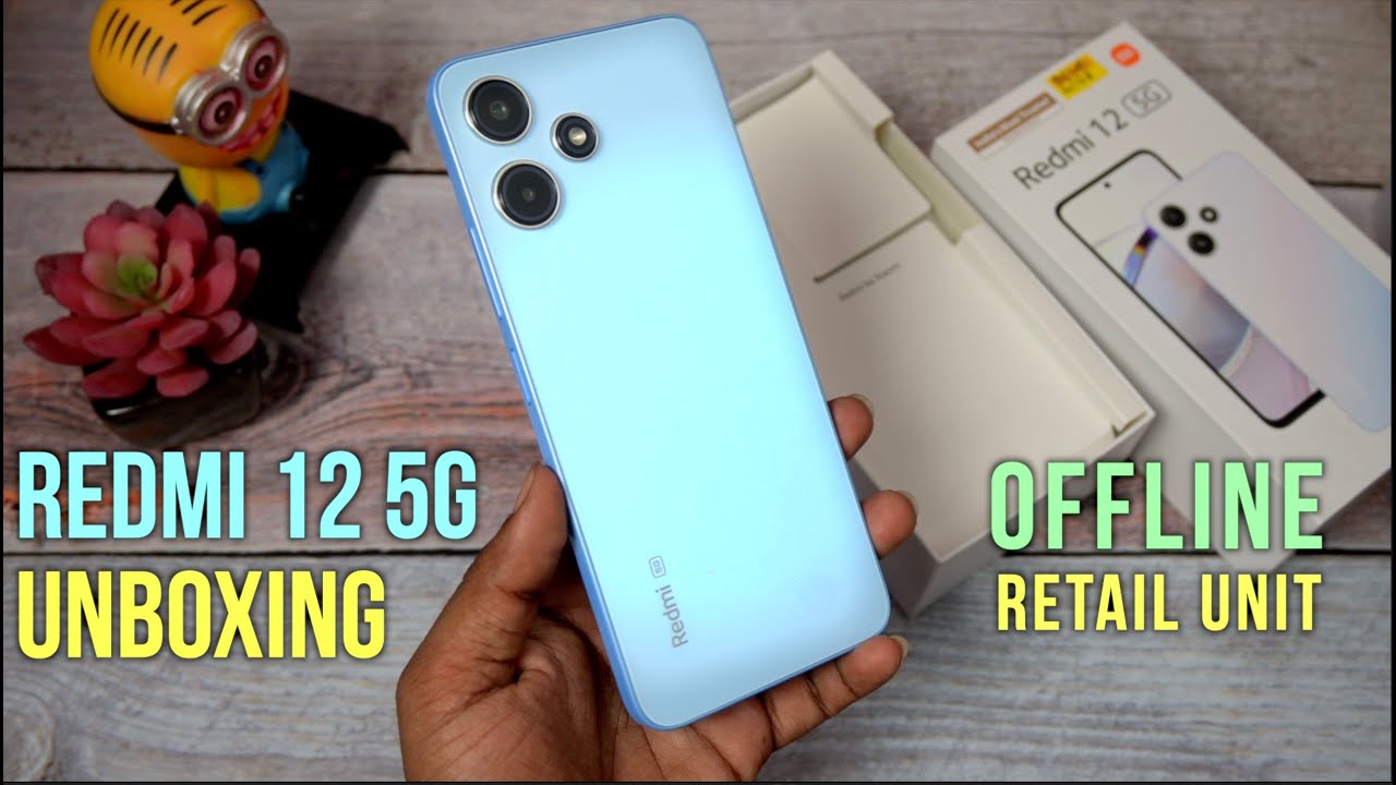 Redmi 12 5G offline retail unit Unboxing and hands on review | Offline ...