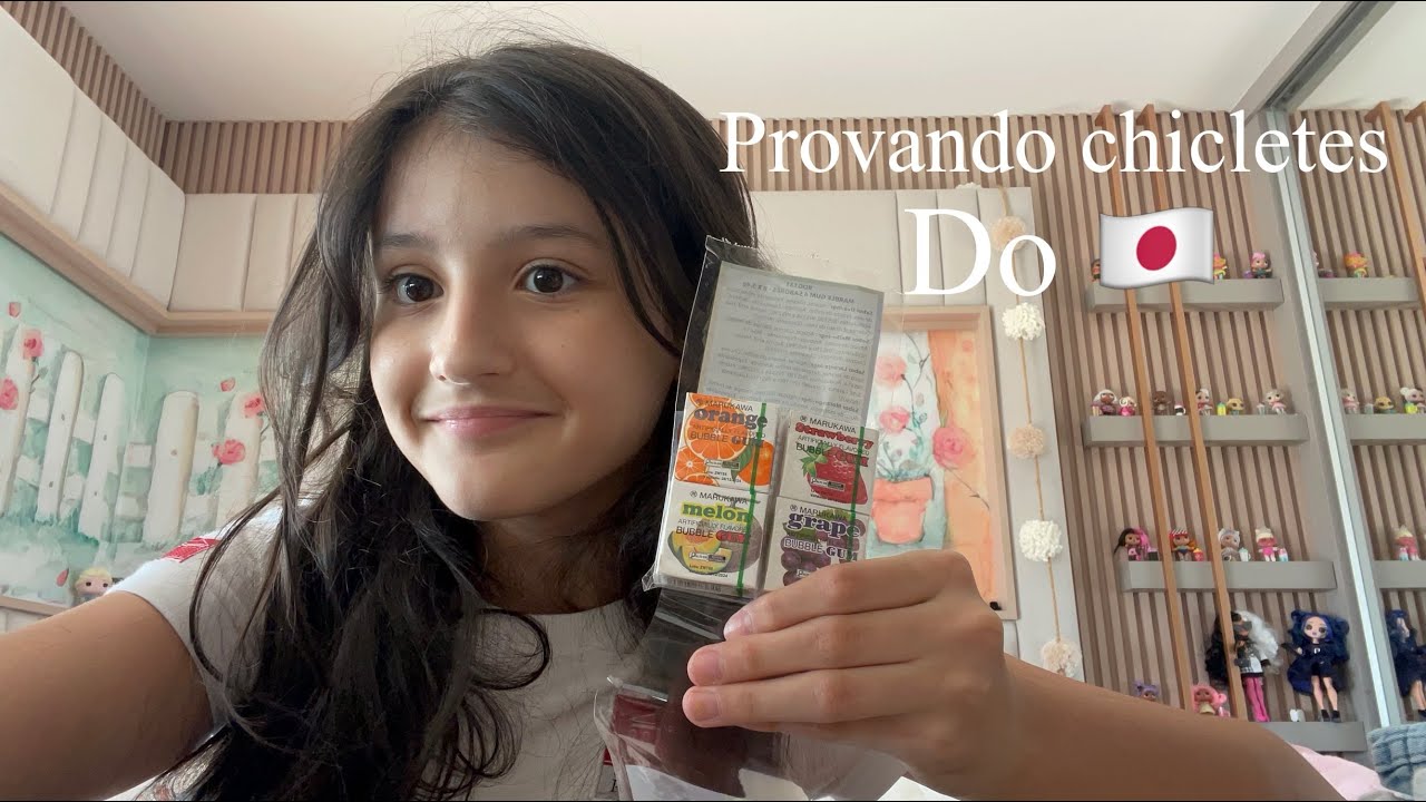 Provando chicletes do Japoneses - YouTube