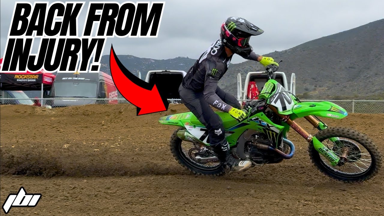 Pro Motocross Riders Invade Fox Raceway | Day at the Track - YouTube