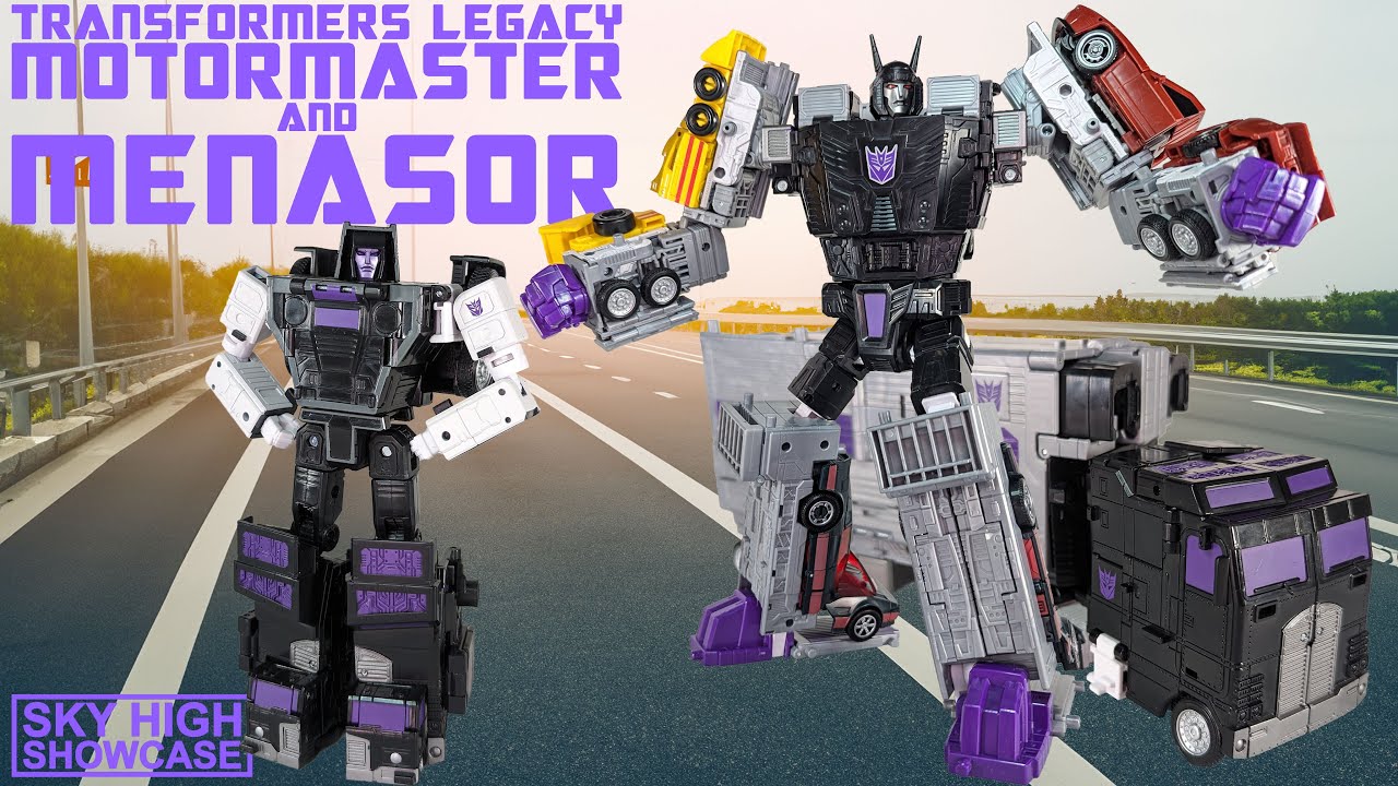Transformers Showcase: Legacy MOTORMASTER & MENASOR (The NEW King of ...