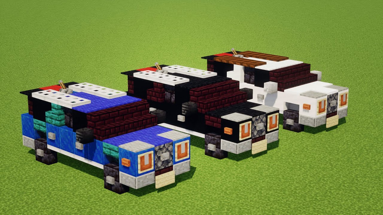 Minecraft Hyundai Palisade SUV Car Tutorial - YouTube