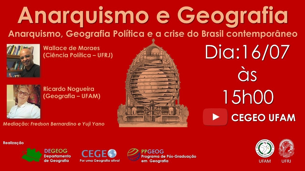 ANARQUISMO, GEOGRAFIA POLÍTICA E A CRISE DO BRASIL CONTEMPORÂNEO - YouTube