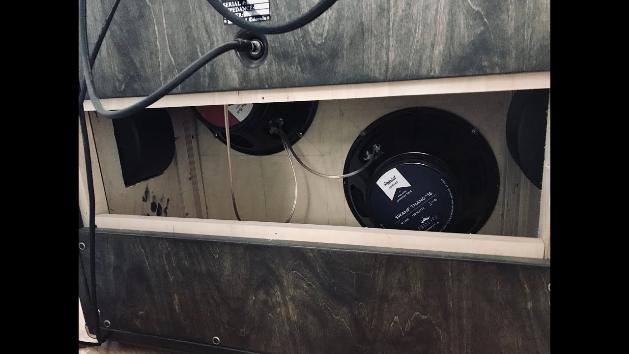 Open Back Vs. Closed Back Cab PART 1 - YouTube