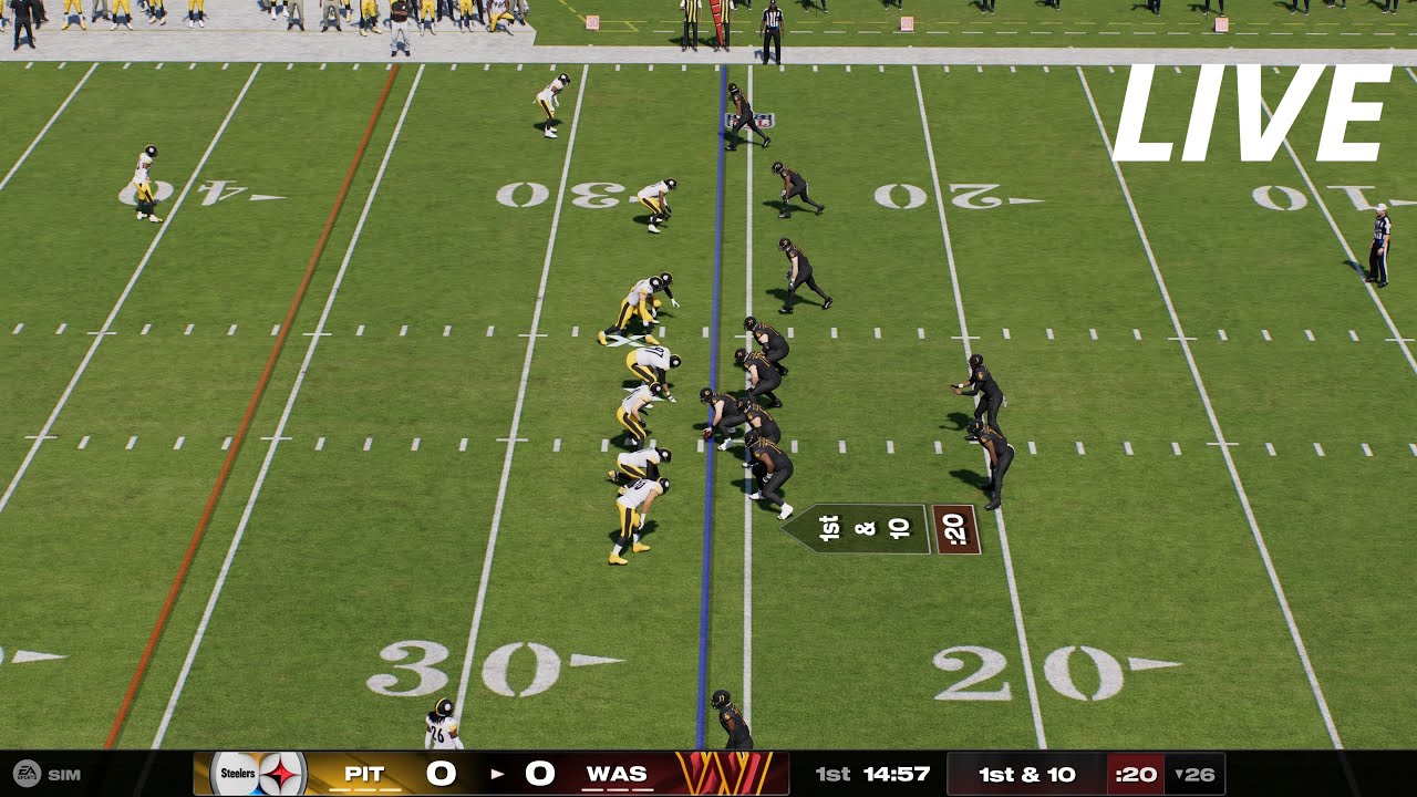 NFL LIVE🔴Pittsburgh Steelers vs.Washington Commanders|Week 10 NFL Full ...