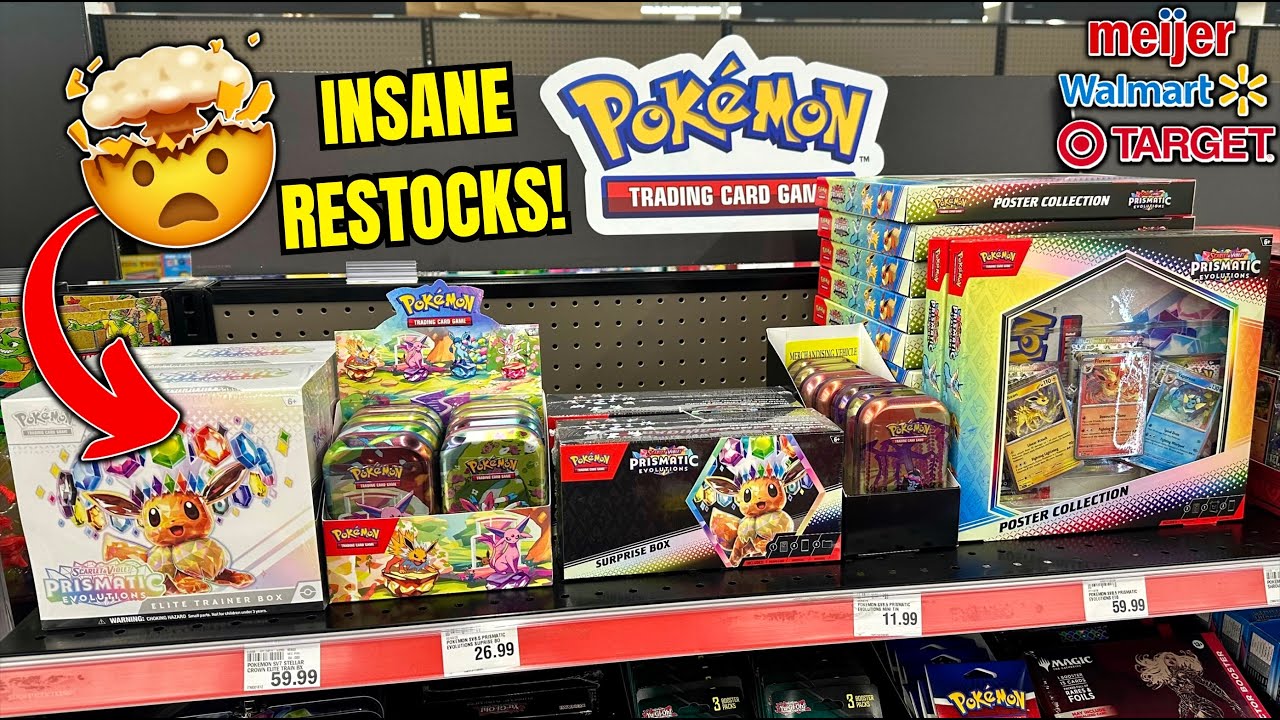 *THE MOST INSANE POKEMON CARD HUNTING TRIP!🤯 + OPENING PRISMATIC ...