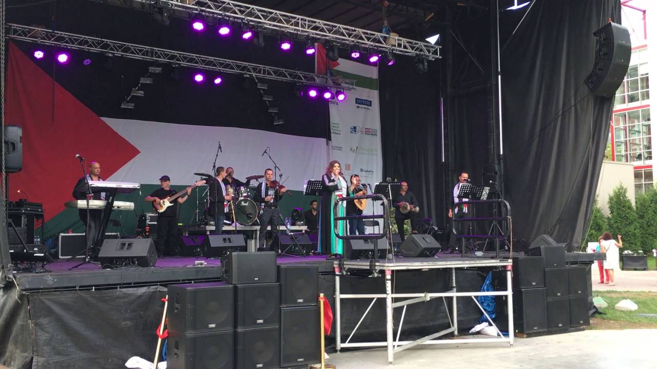 Nisreen Hajaj at the 2016 Ottawa Palestinian Festival - YouTube