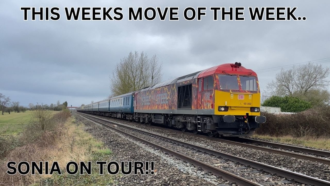 Move of the Week Eps 30 (Week commencing 25/03/2023 ft Class 60062 ...