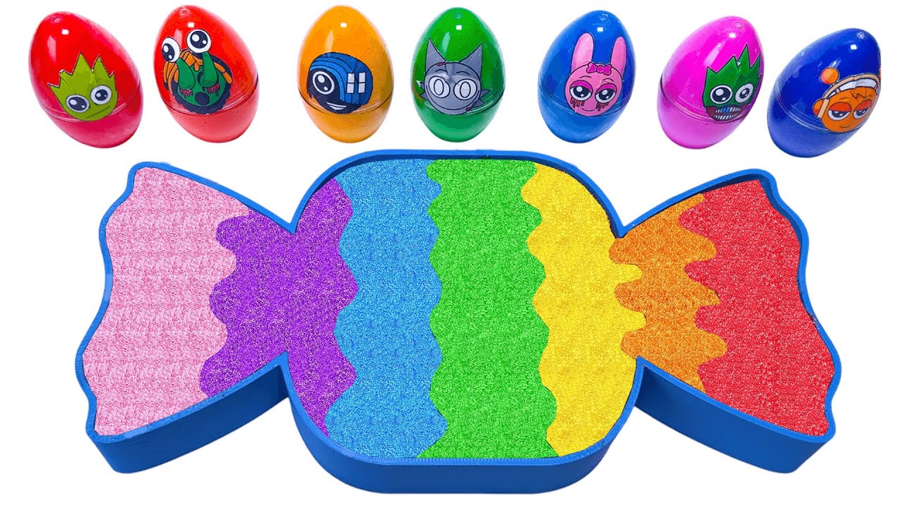 Satisfying Video | Learn How To Make Candy With Rainbow Slime Combined ...
