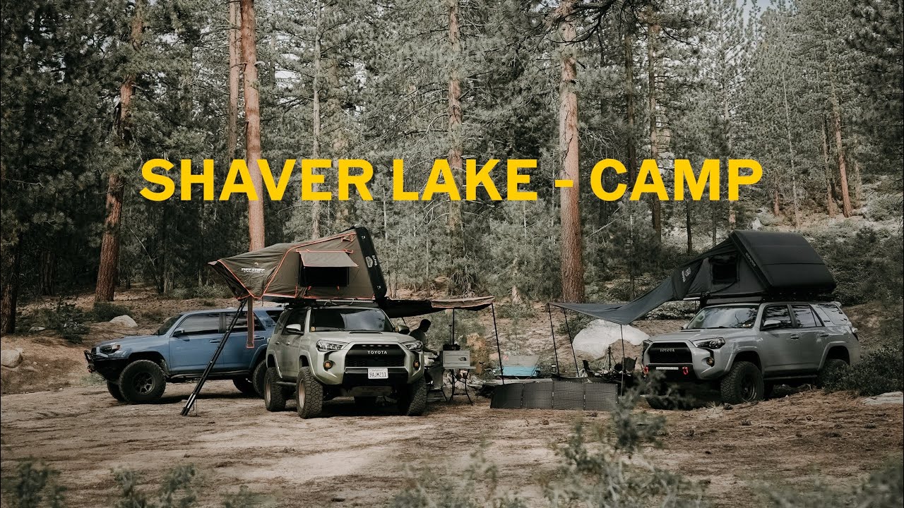 Shaver Lake - Camping in iKamper 3.0 Skycamp DLX 4K - YouTube